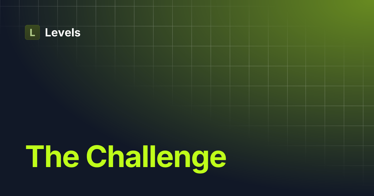 The Challenge | Levels